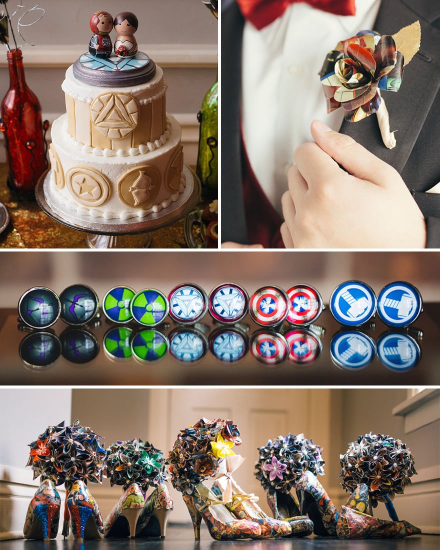 10 Increíbles Ideas de bodas temáticas de películas