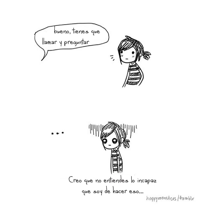 20 ilustraciones que las chicas introvertidas entenderán