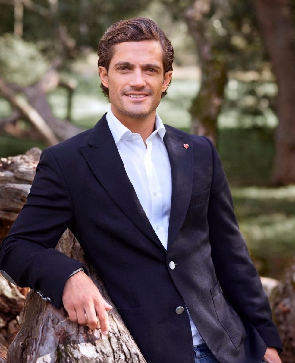 Carlos Felipe de Suecia es el más fotogénico de la realeza
