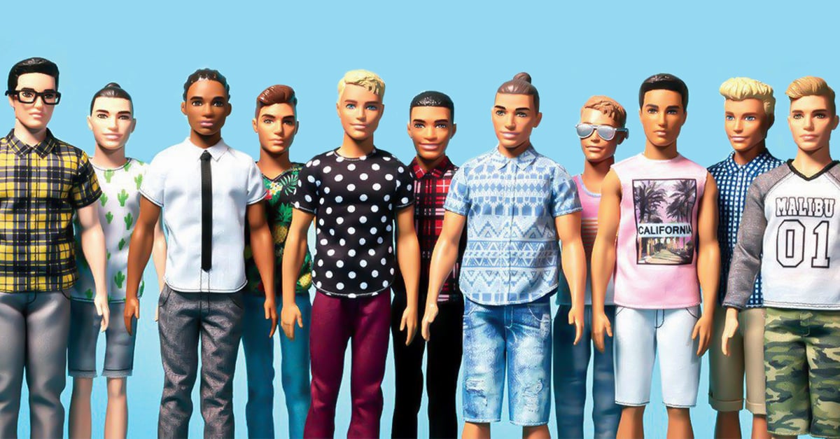 Ken acaba de cambiar de imagen ahora tiene 7 tonos de piel