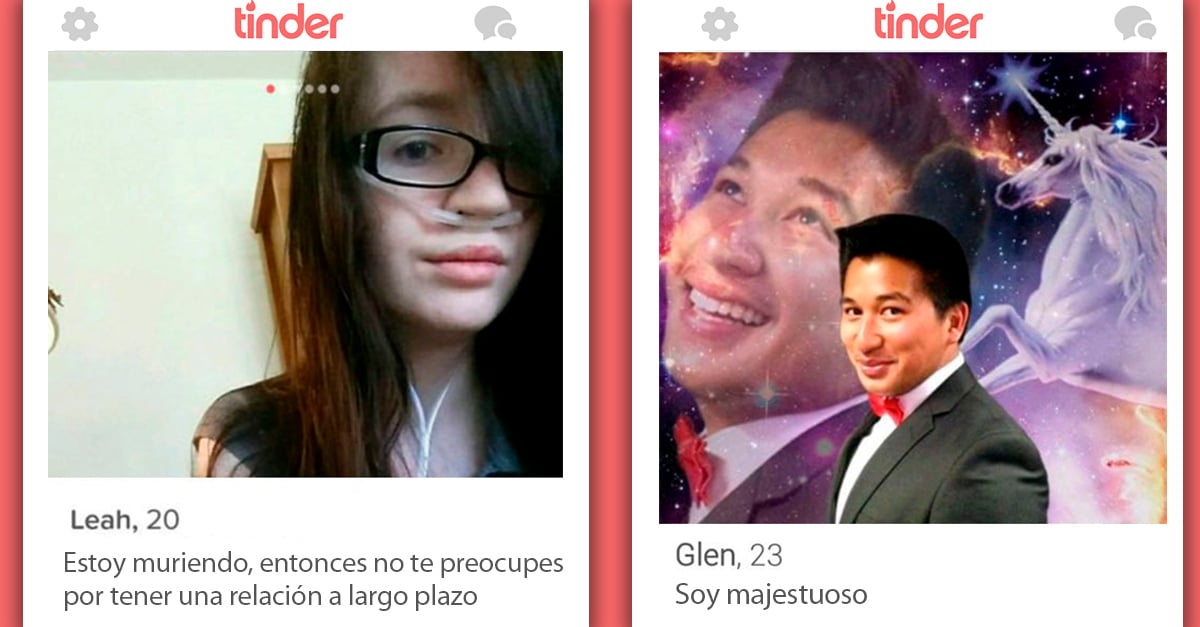 15 Locos perfiles de Tinder que seguramente te harán sonreír