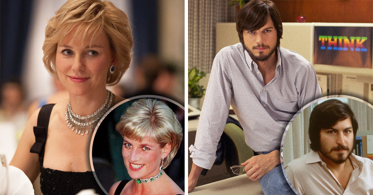 25 Famosos que interpretaron a personas de la vida real