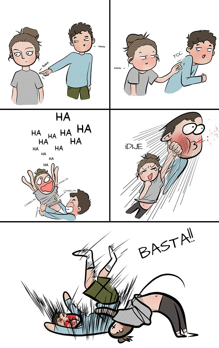 15 Ilustraciones que muestran perfectamente vida en pareja