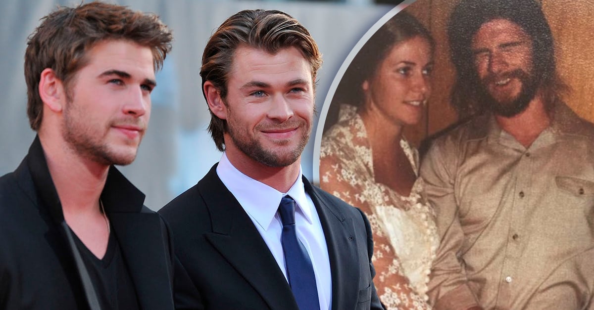 Liam y Chris Hemsworth son iguales a su padre Craig