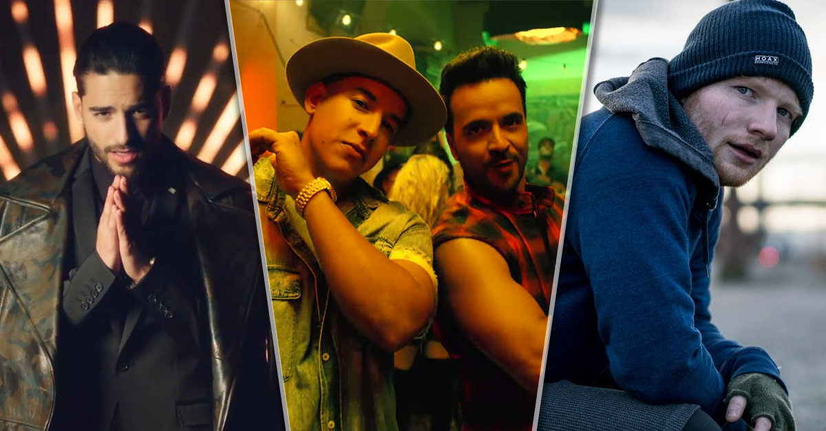 Descubre los vídeos musicales más vistos en YouTube en 2017