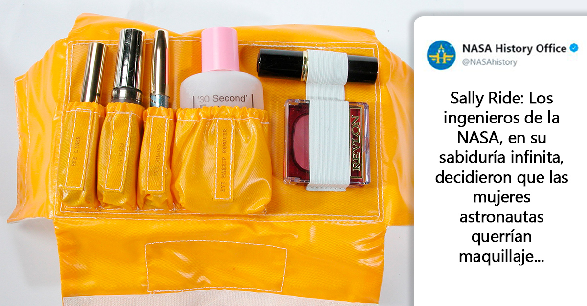 La NASA desarrolló un kit de maquillaje para las astronautas
