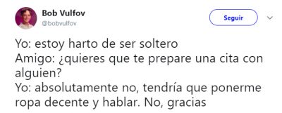 20 Divertidos tweets que te recordarán tu soltería este día