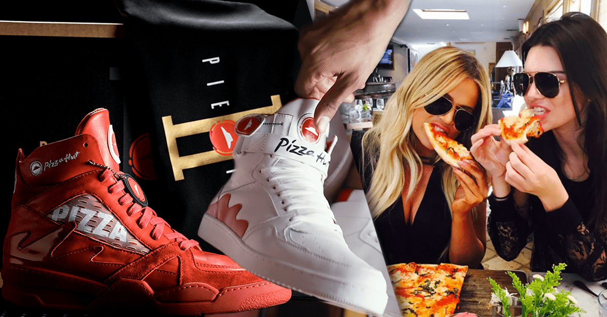 Con estos tenis puedes pedir pizza presionando un botón