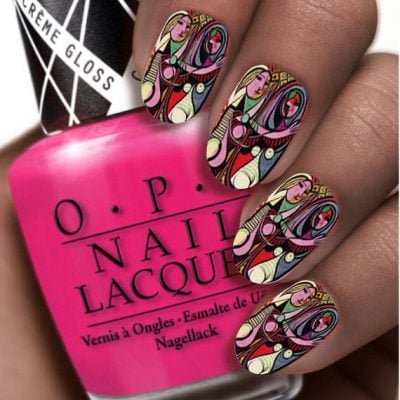 15 Diseños de Picasso Nails que te harán acercarte al arte