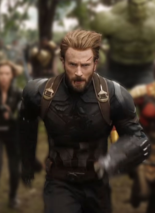 La barba de Capitán América es lo más atractivo de Avengers