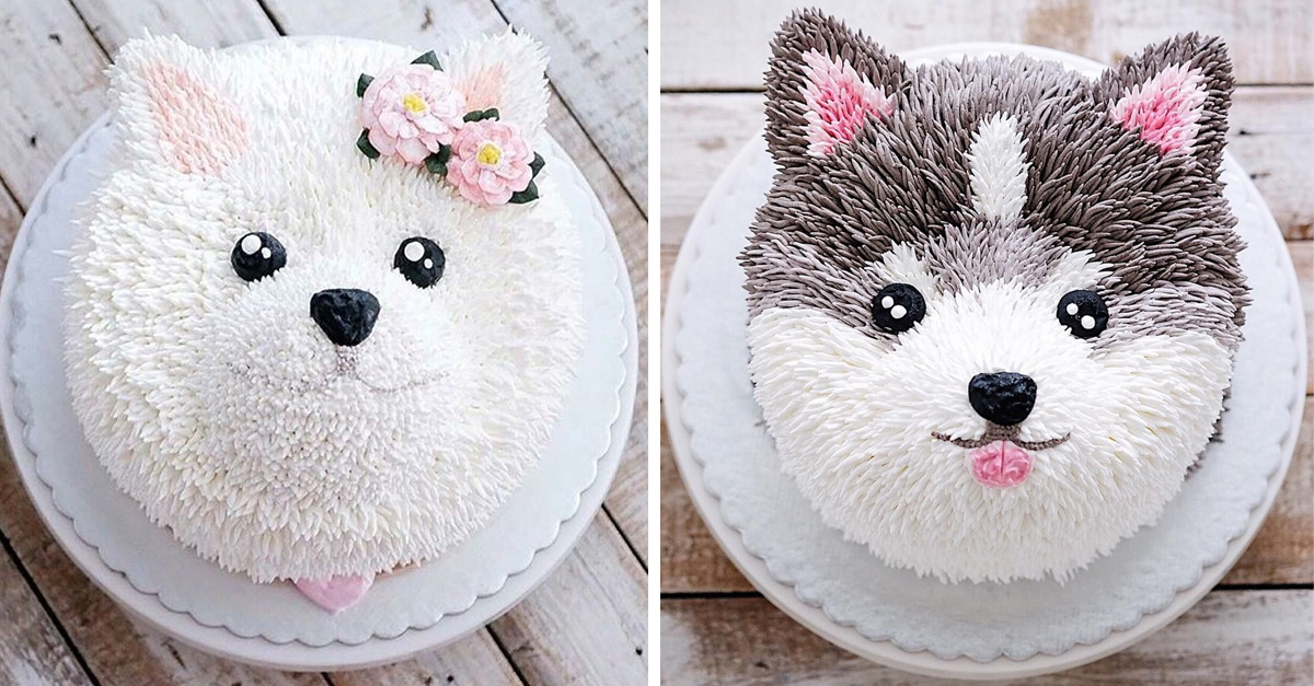 Pasteles con diseños de cachorros que no podrás comer