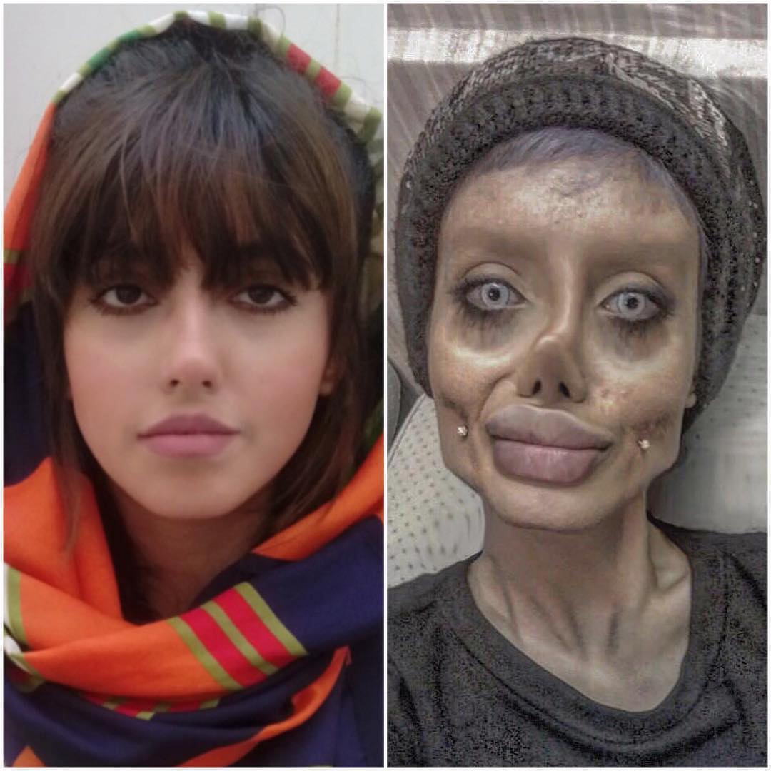 La chica “Jolie Zombie” ha revelado su verdadero rostro