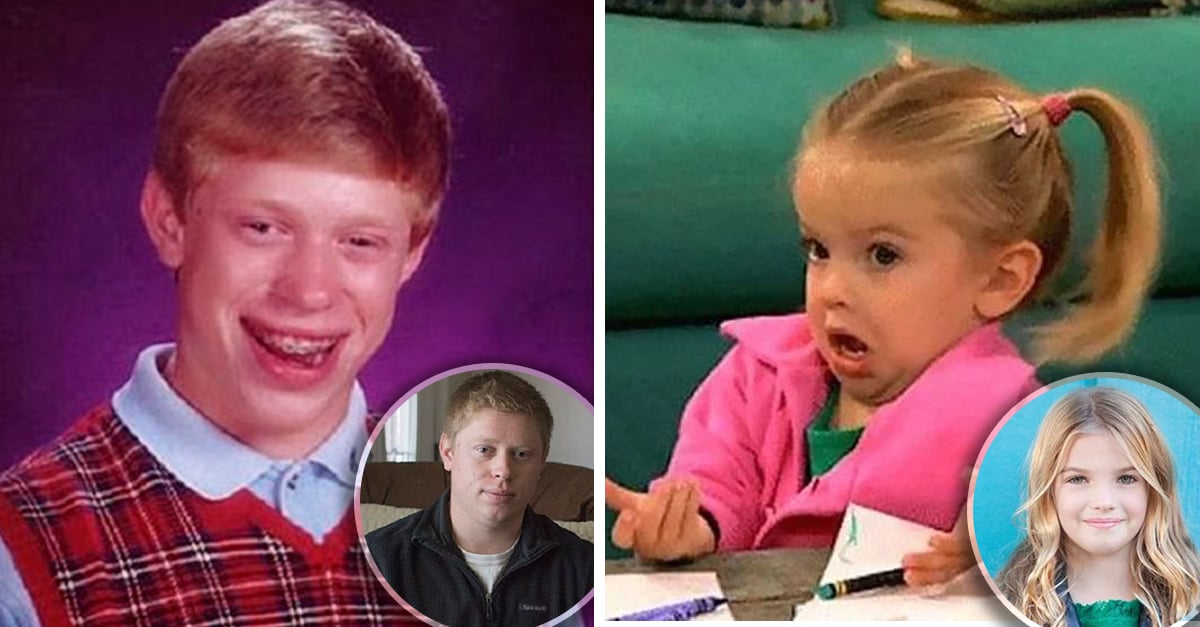 Así lucen los protagonistas de los memes favoritos de todos