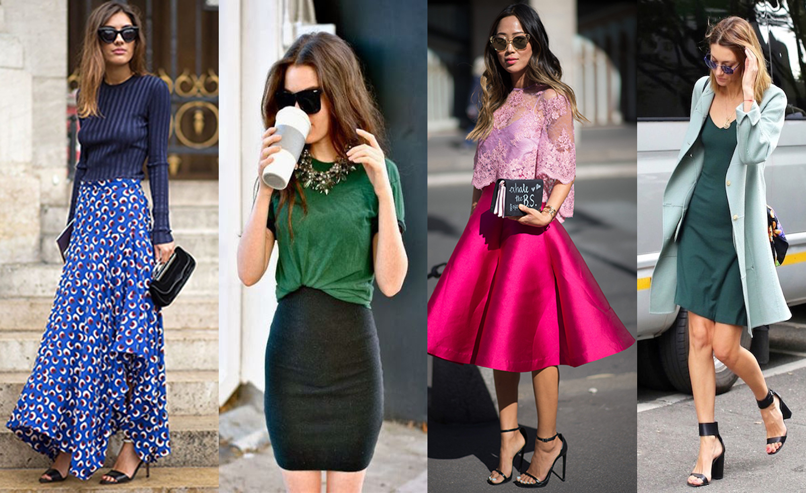 Usa el círculo cromático para crear combinaciones de looks