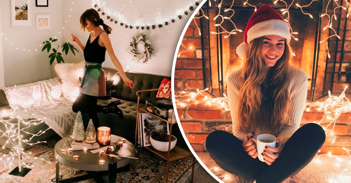 Las personas que decoran antes de Navidad son más felices