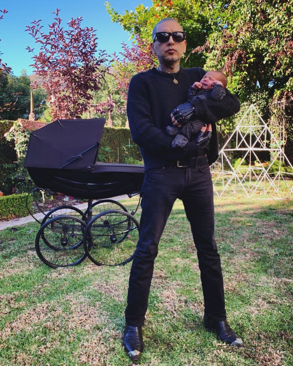 Ya nació el bebé de Kat Von D ¡y es tan darks como su mamá!