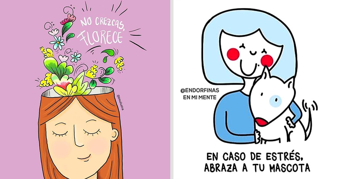 15 Ilustraciones para tener una mejor relación contigo misma