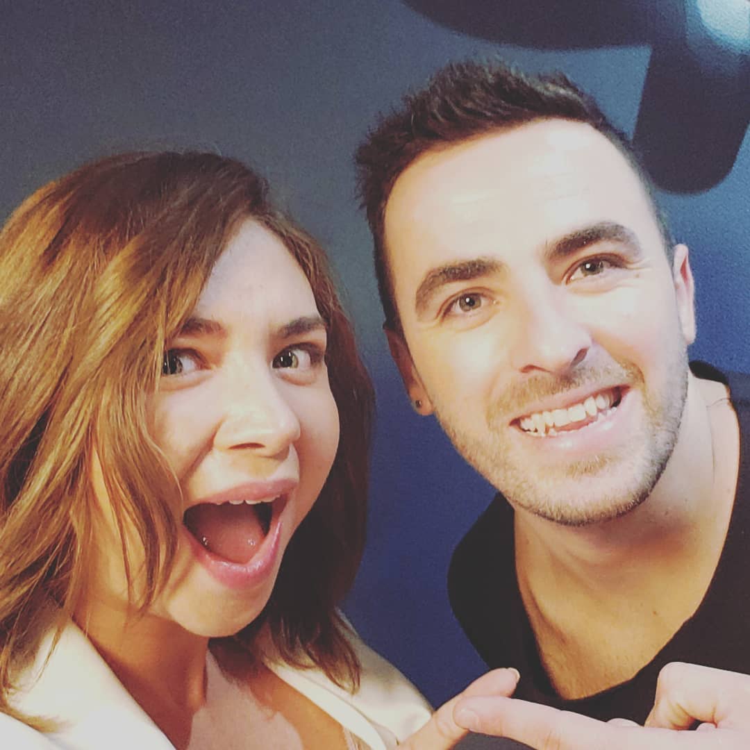 Martin Ricca se reencuentra con su vieja amiga Daniela Luján