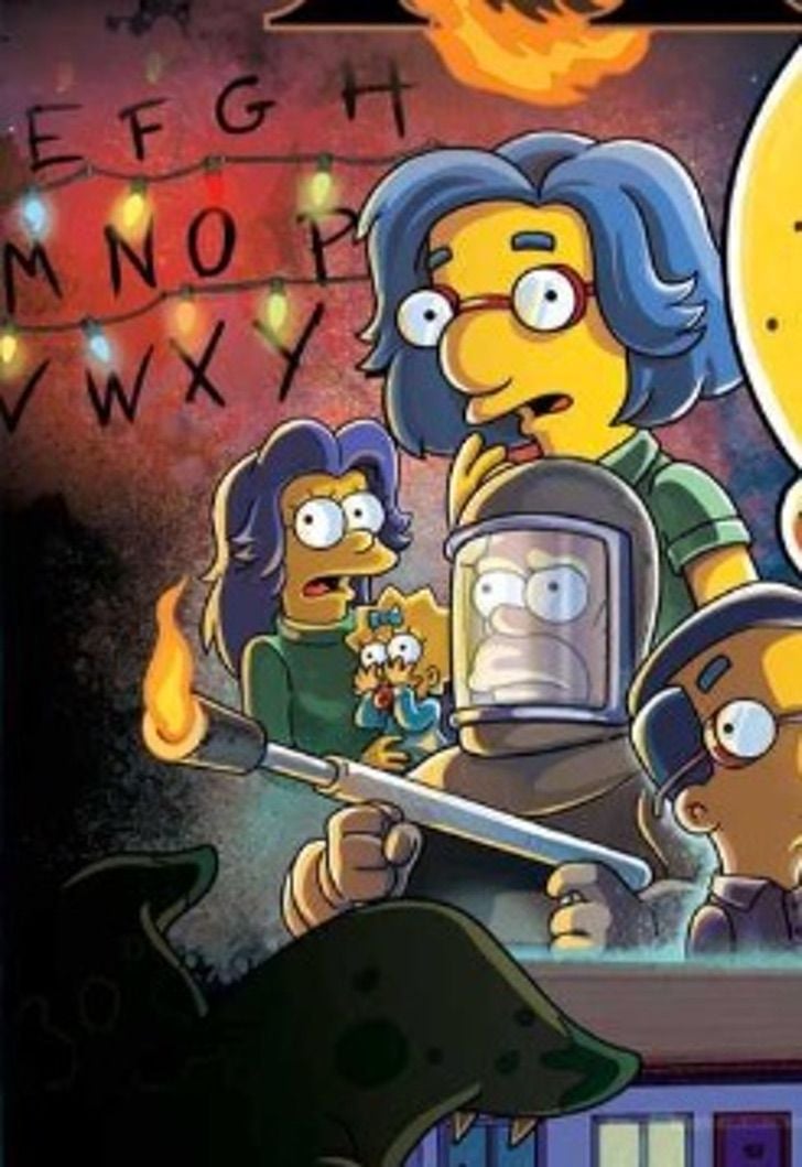 ‘Strangers Things’ en el especial Halloween de ‘Los Simpson’
