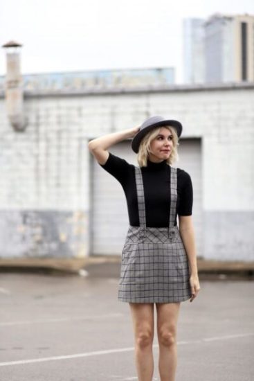 15 Maneras de usar un vestido pichi durante todo el otoño