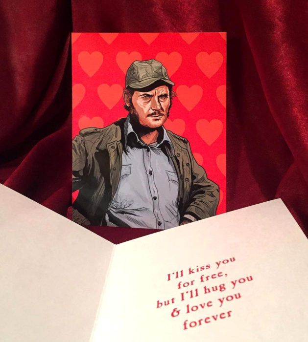 Ilustrador crea tarjetas de San Valentín para personas geek