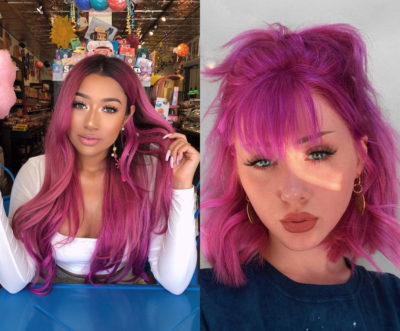 Tonos de cabello rosa para que des giro femenino a tu look