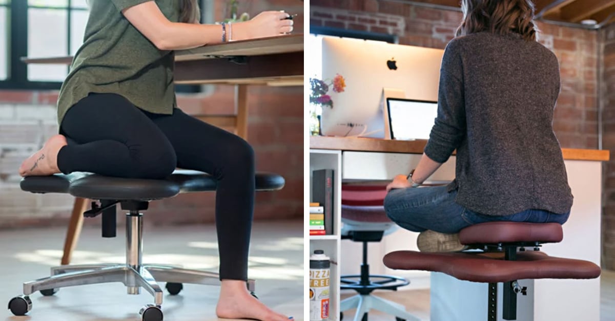 Crean silla para que te sientes con las piernas cruzadas