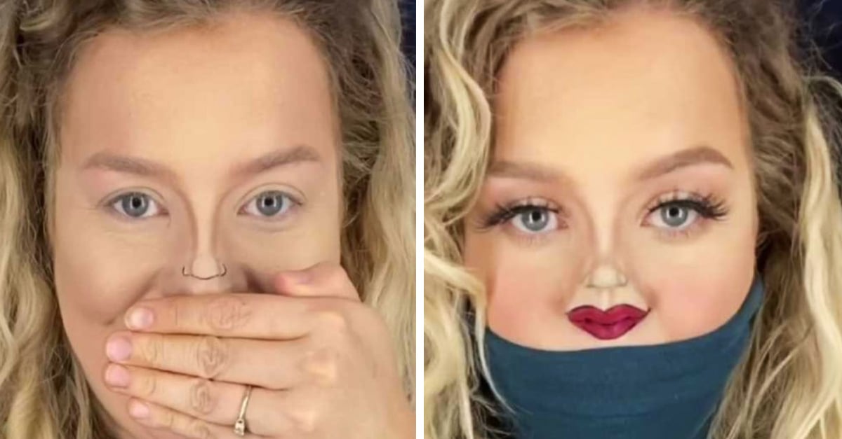 Esta maquillista creó el reto del mes: el TinyFaceChallenge