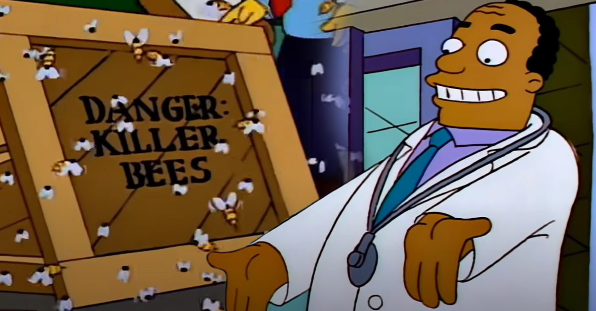 Los Simpson predijeron el ataque de las avispas asesinas y el coronavirus