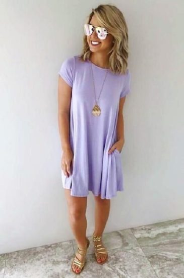 15 Outfits color lavanda para disfrutar del verano