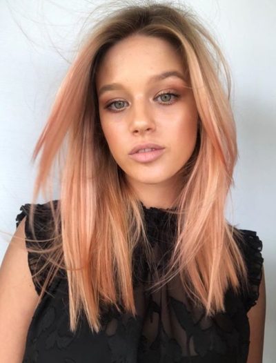 ‘Peachy copper’, el tinte para un cambio de look radical
