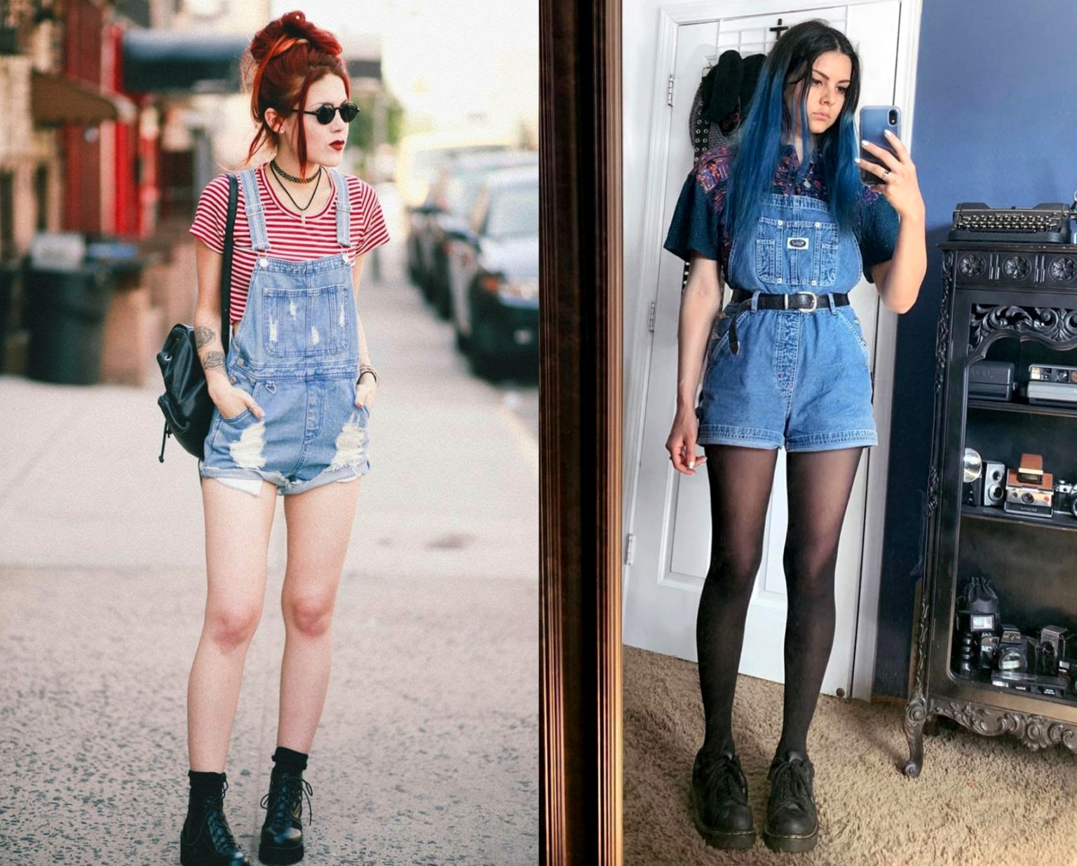 22 Atuendos modernos con overoles para utilizar en verano