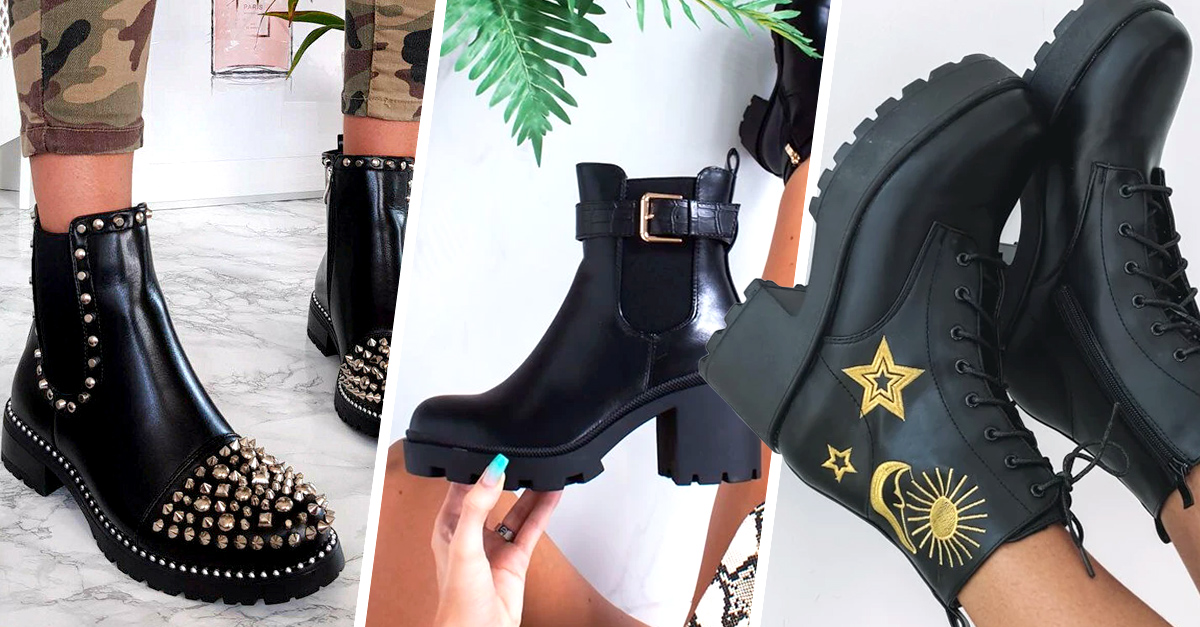 Venta > botas gruesas > en stock