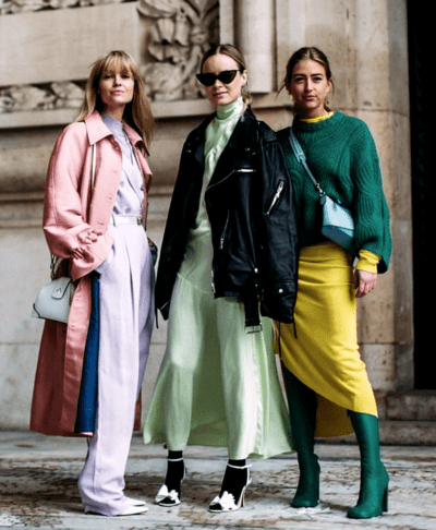 Te mostramos formas diferentes de combinar capas de ropa