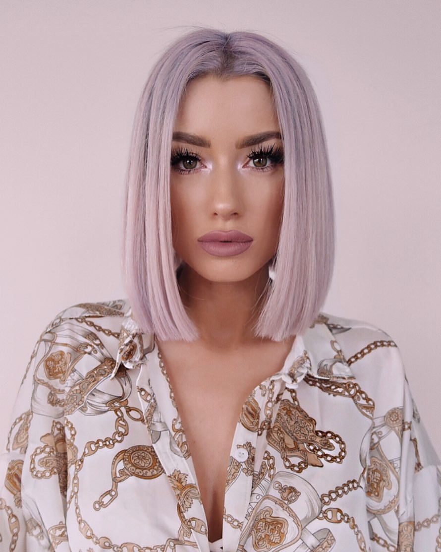 15 Estilos De Cabello Corto Teñidos Con Colores Llamativos