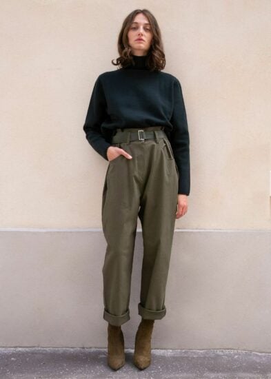 15 Prendas de color verde army con las que irradiarás estilo