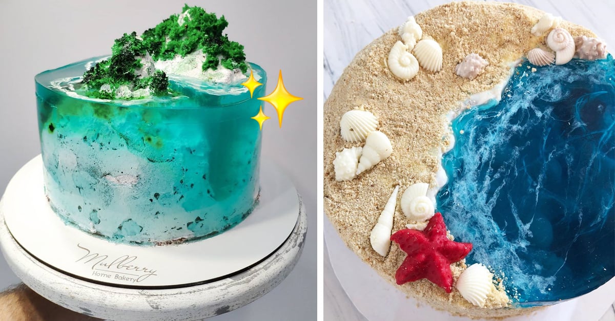 Reposteros Crean Pasteles Que Parecen Islas Paradisíacas