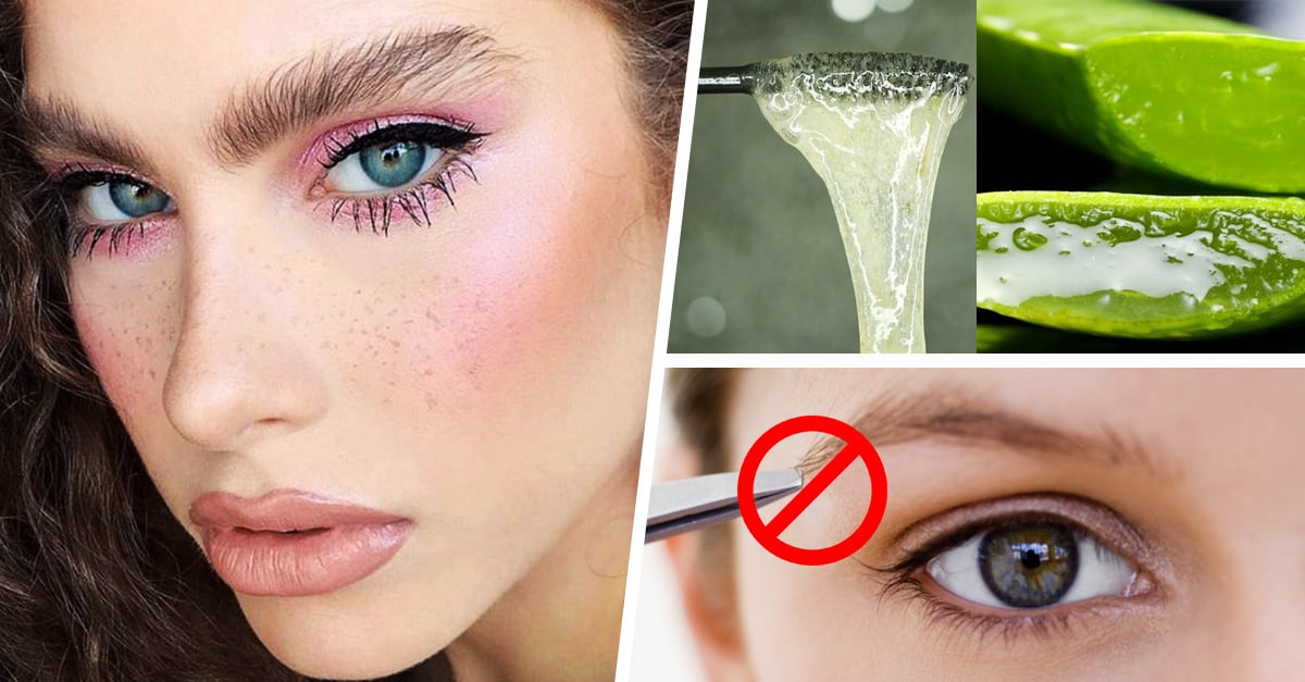 Trucos para hacer crecer tus cejas de forma natural