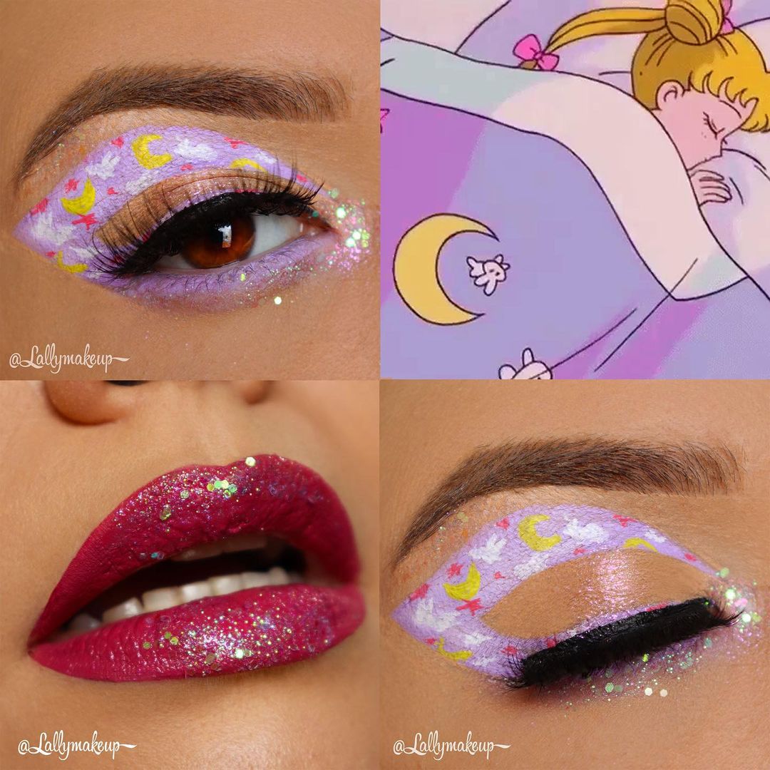 30 Maquillajes inspirados en personajes de caricaturas – Moda y Estilo