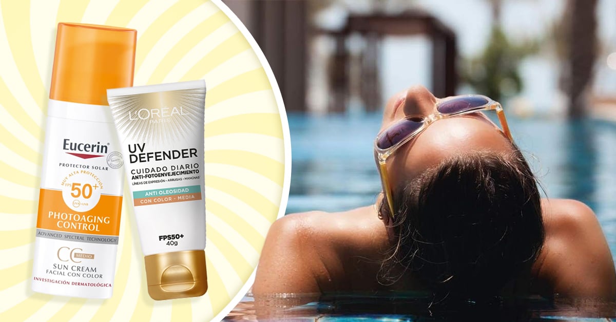 5 Protectores solares con color para proteger tu piel