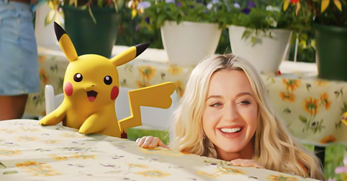 Katy Perry estrena ‘Electric’ para celebrar 25 años Pokémon