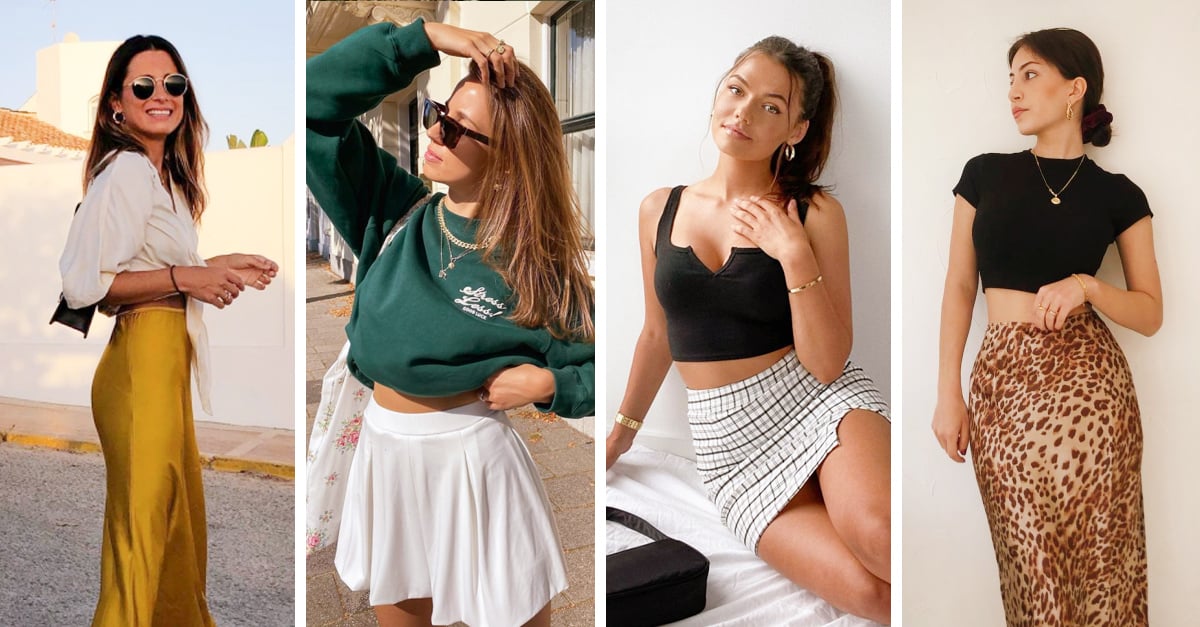 Looks con falda para mantenerte fresca y cool esta temporada