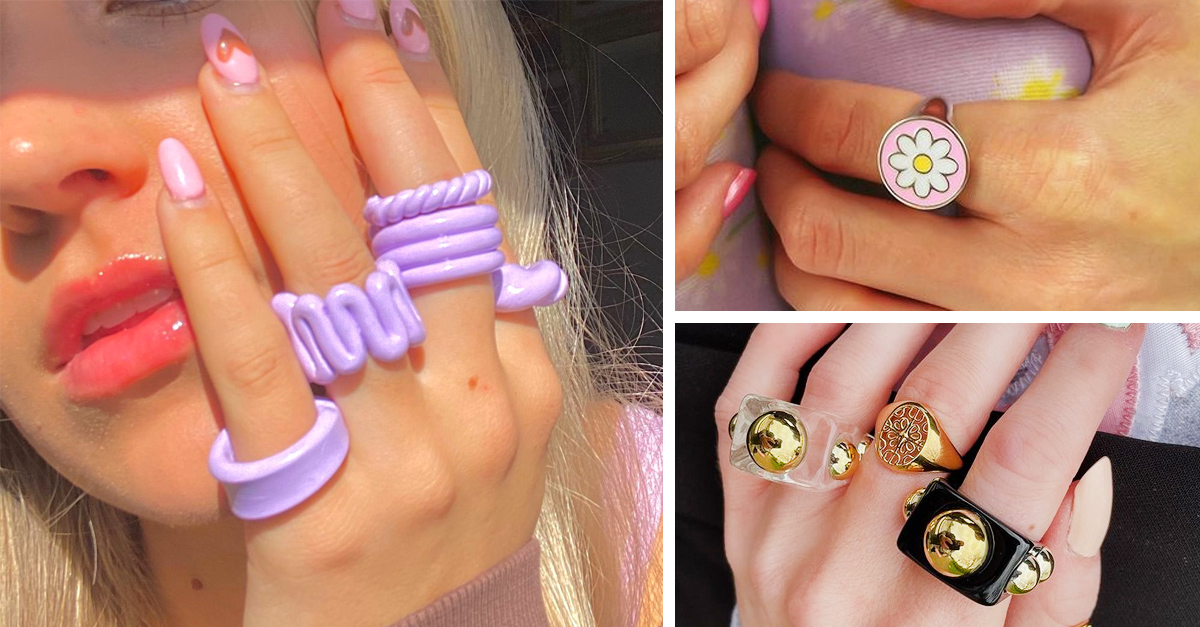 17 Anillos ‘chunky’ a los que deberías darle una oportunidad