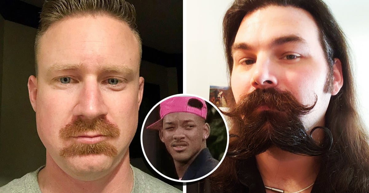 Hombres que decidieron usar la tendencia del ‘doble bigote’
