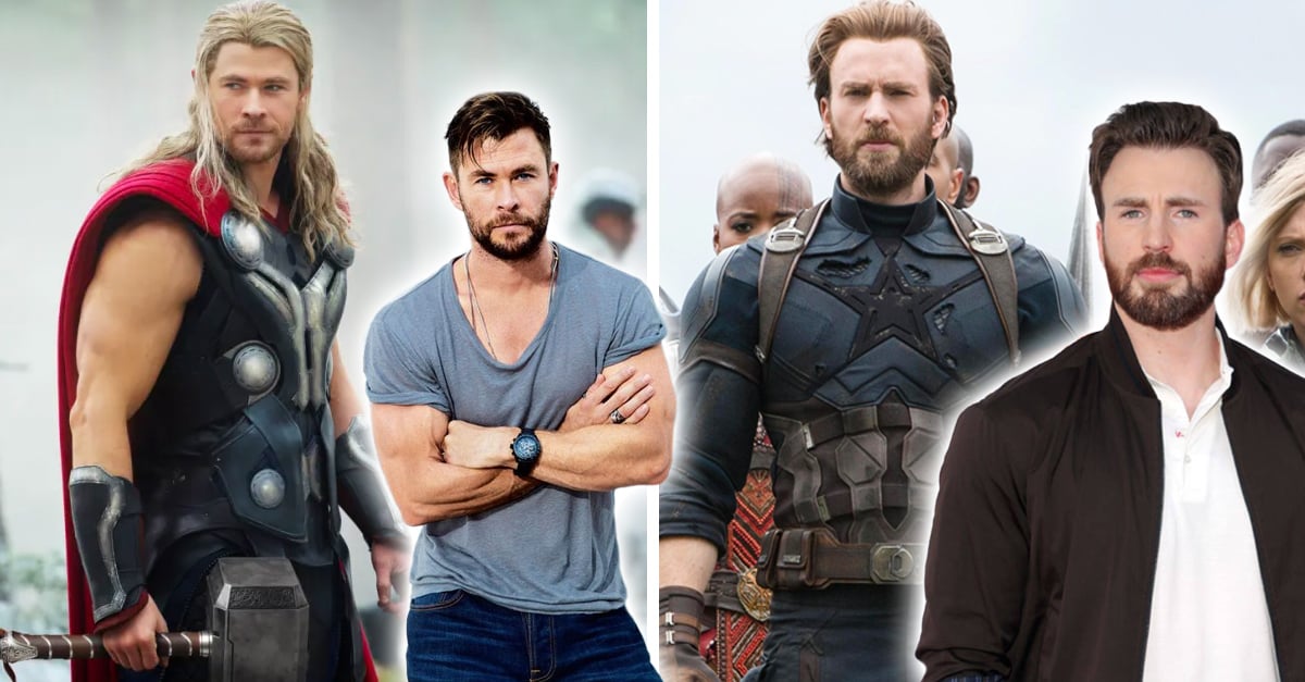 Who looks better? The Marvel characters or the actors who play them ...