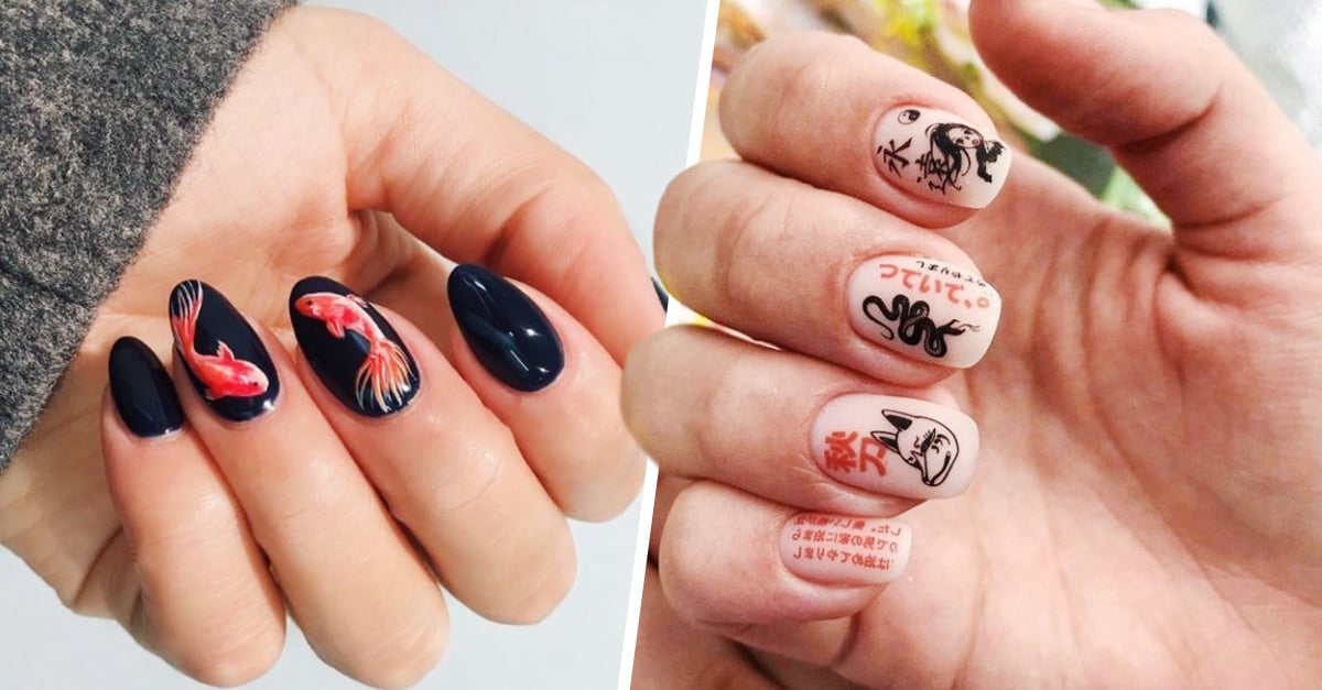 15 Nail Styles with Japanese Designs to Admire the Culture | World ...