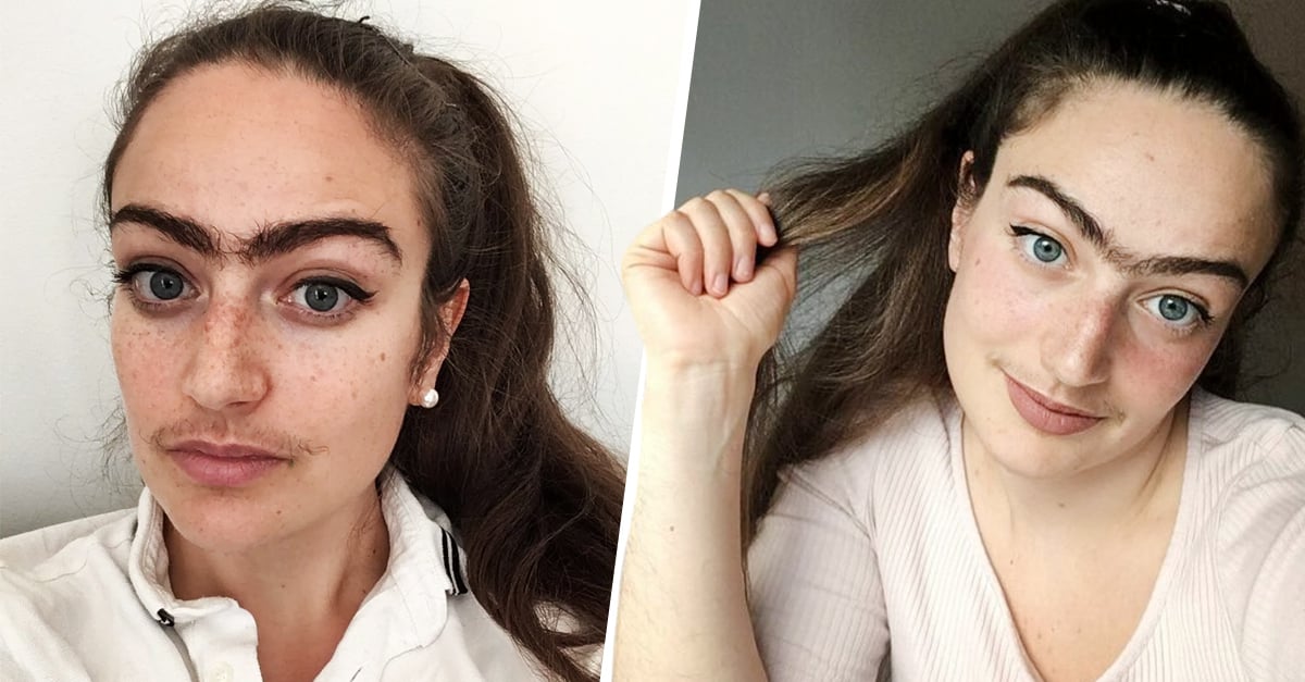 Joven decidió dejarse crecer el vello facial; así se ve ahora