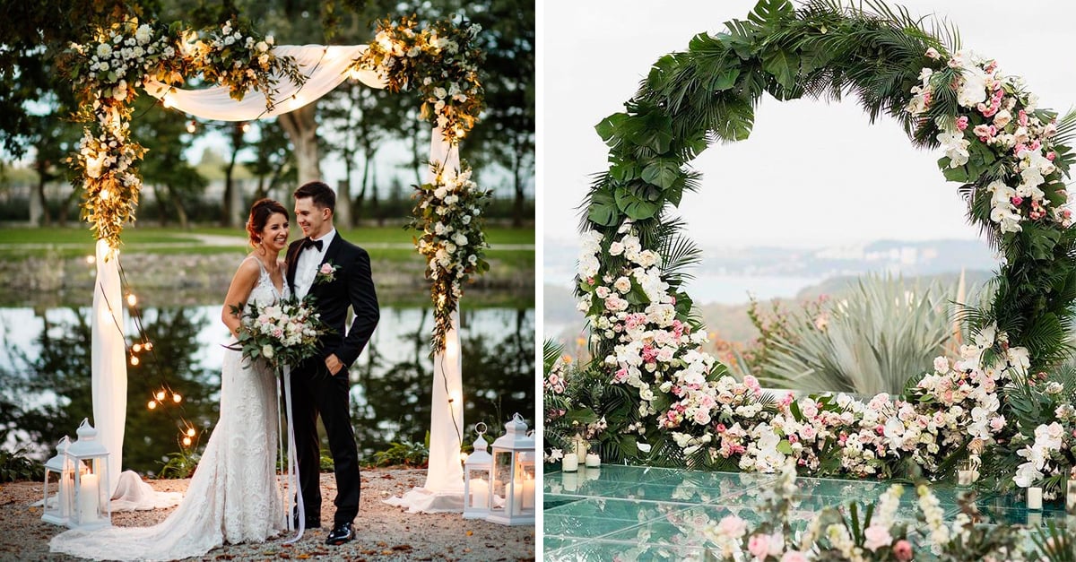 15 Lindos altares de boda que te harán decir: ‘Sí, acepto’