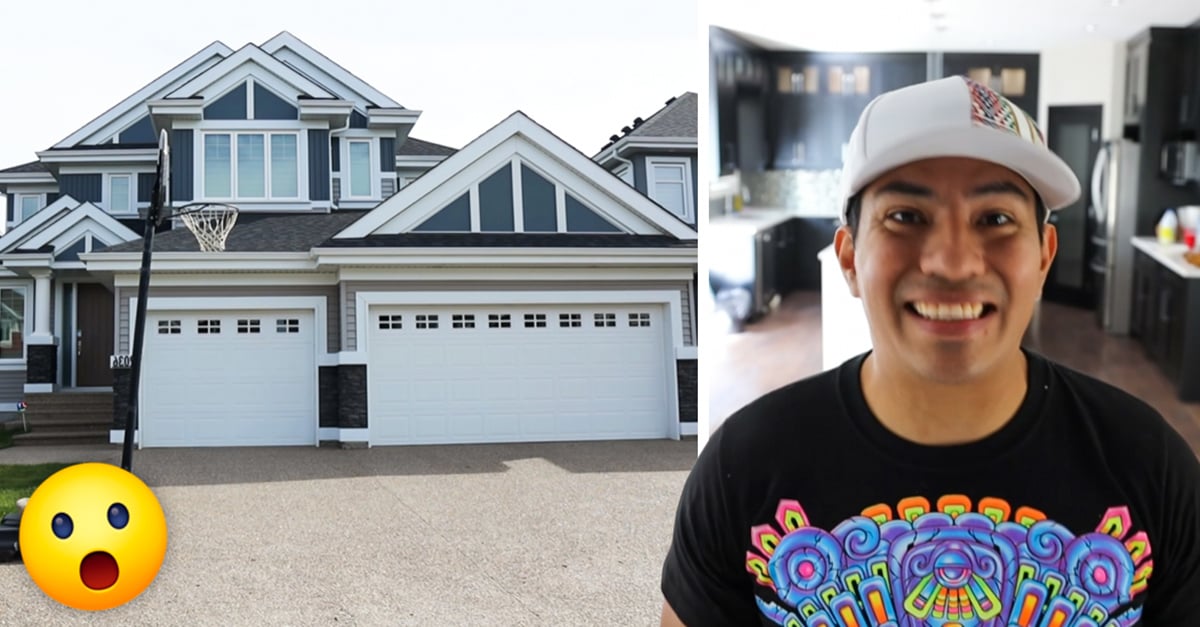 Mexicano boasts the luxurious house he bought in Canada working ... as ...