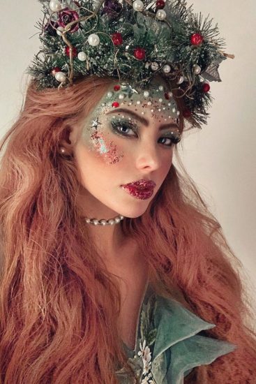 15 Maquillajes navideños para ser la reina del invierno